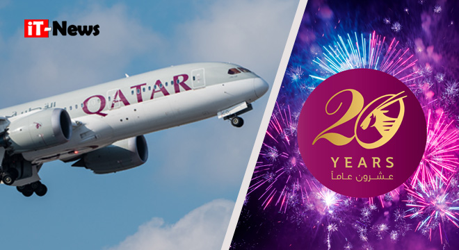 Qatar Airways lance une promotion spectaculaire pour célébrer son 20ème ...